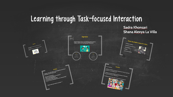 Learning through Task-focused Interaction by Shana La Villa on Prezi