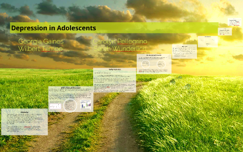 Depression in Adolescents by Sarah Wunderlich on Prezi
