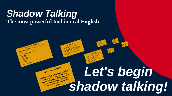 Shadow Talking by Sam Joseph on Prezi