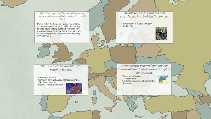 What aspects of Europeś nineteenth-century history contribut by s149176 ...