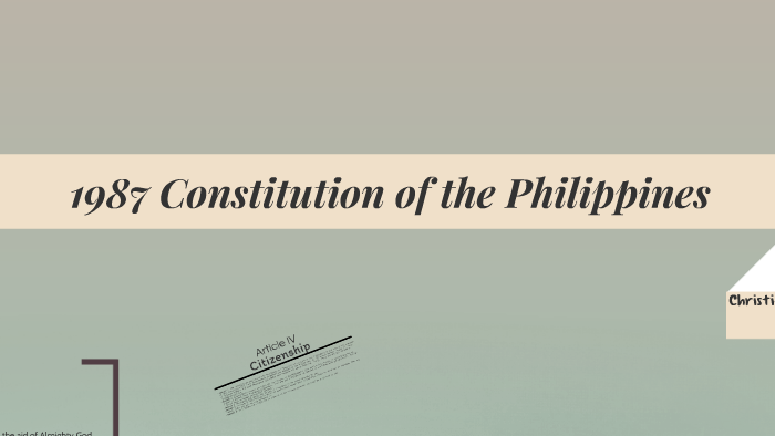 1935 Constitution of the Philippines by Kel Mae on Prezi