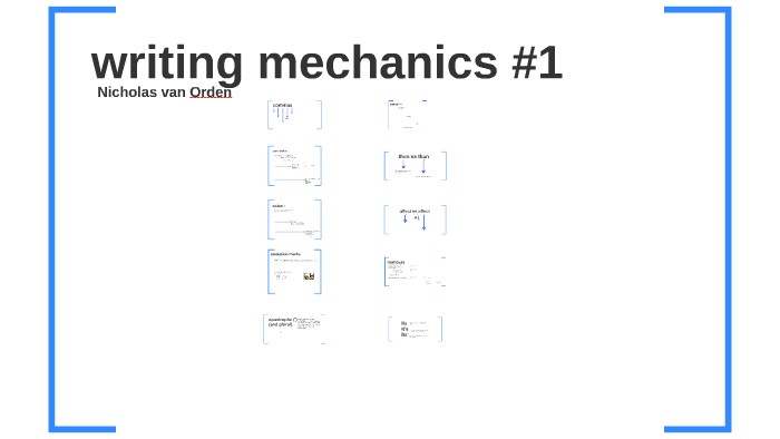 Writing Mechanics 1 by N vO on Prezi