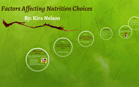 Factors Affecting Nutrition Choices by Kira Nelson on Prezi