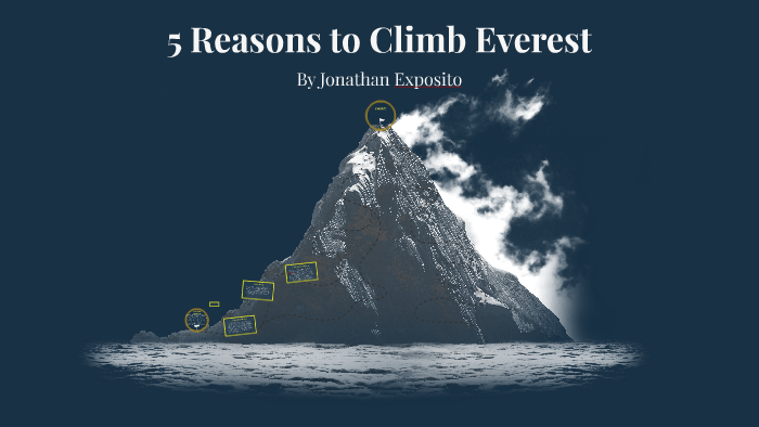 5 Reasons to Climb Everest by Jonathan Exposito on Prezi