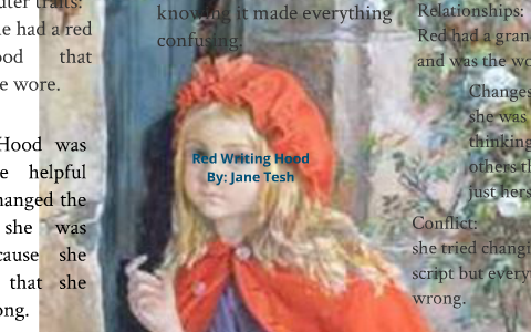 Red Writing Hood by alexandra cantu on Prezi