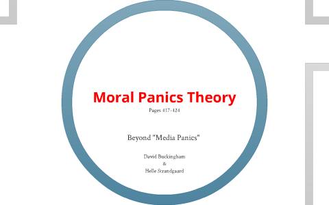 Moral Panics Theory by Kelly Martins on Prezi