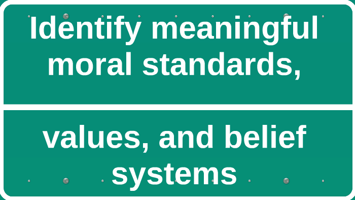 Identify meaningful standards, by Paula Andrie on Prezi