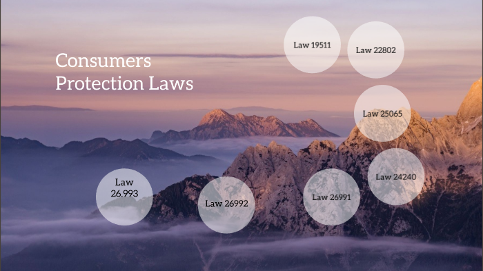 Consumers Protection Laws by emiliano heredia on Prezi