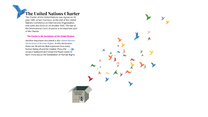 4. United Nations Charter & the Declaration of Human Rights by UN ...