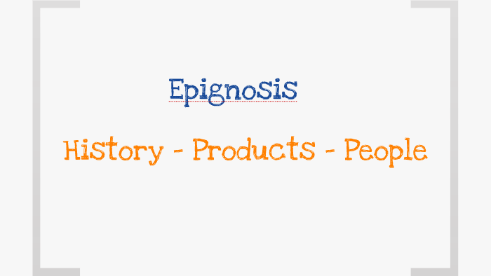 Epignosis by Athanasios Papagelis on Prezi