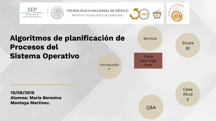 Algoritmos de planificación de Procesos del Sistema Operativo by María ...
