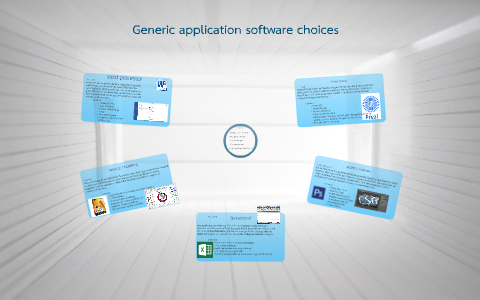 Generic application software choises by Shashwat Aryal on Prezi