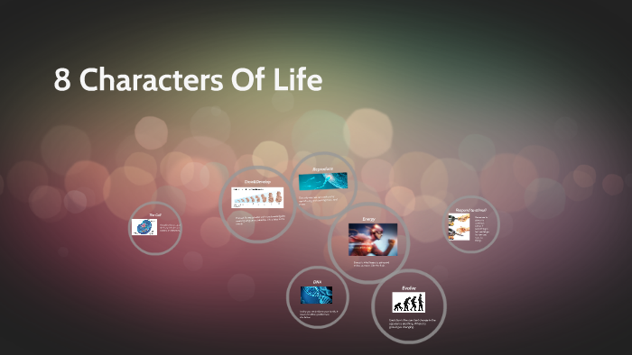 8 Characters Of Life by Raychel Bond on Prezi