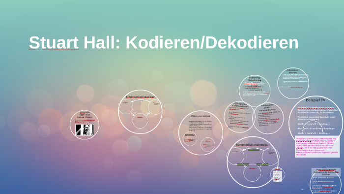 Stuart Hall: Kodieren/Dekodieren by Gus Klute on Prezi