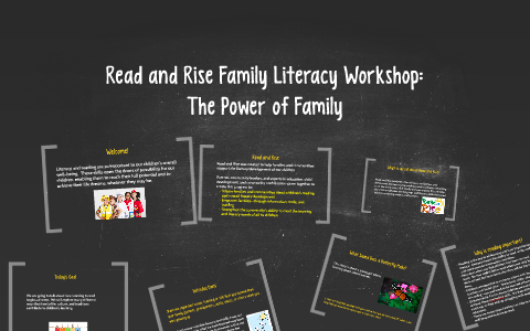 Read and Rise Family Literacy Workshop: by Titia Sargent
