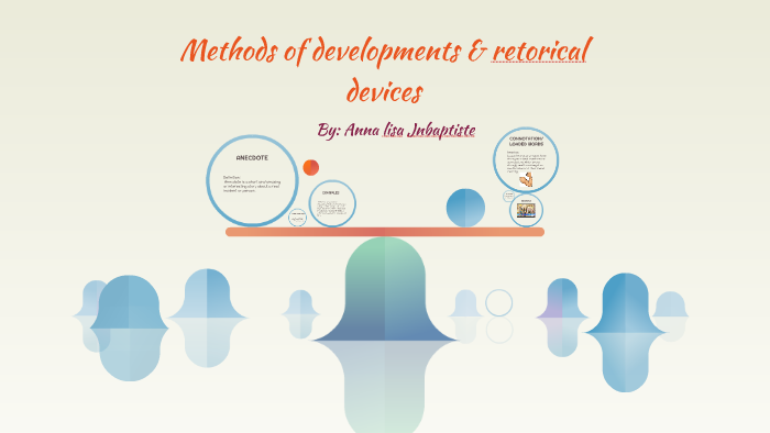 Methods of developments & retorical devices by anna boo on Prezi