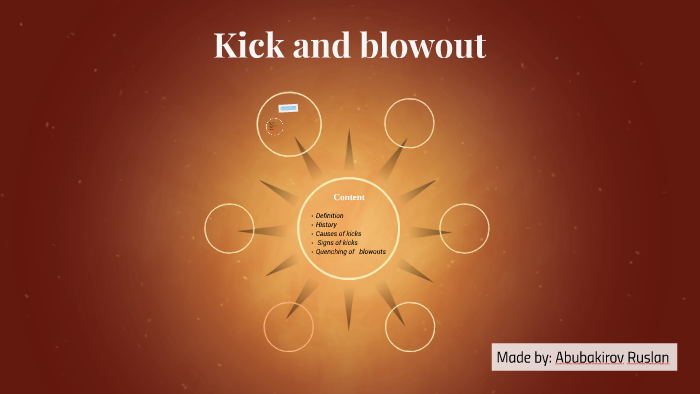 Kick and blowout by on Prezi