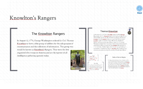 Knowlton's Rangers by Megan Diedrich on Prezi