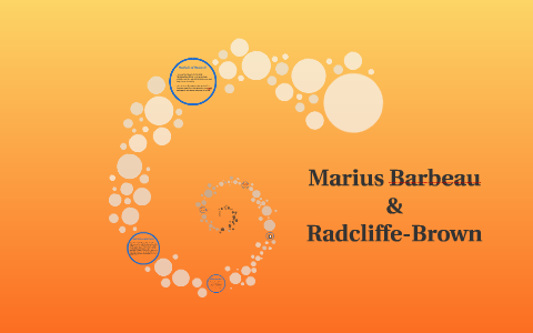 Charles Marius Barbeau by Dylan Pur on Prezi