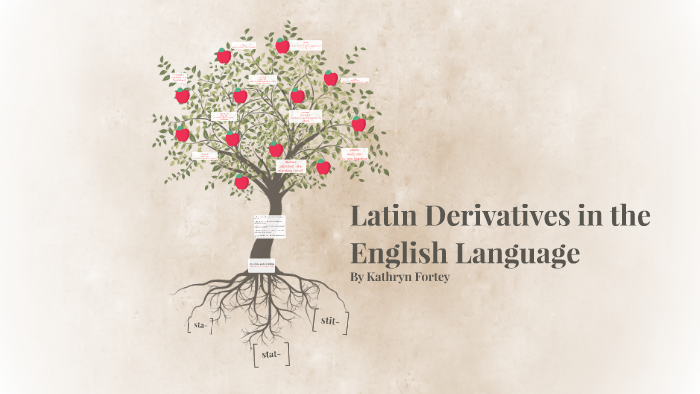 Latin Derivatives in the English Language by Kathryn Fortey on Prezi