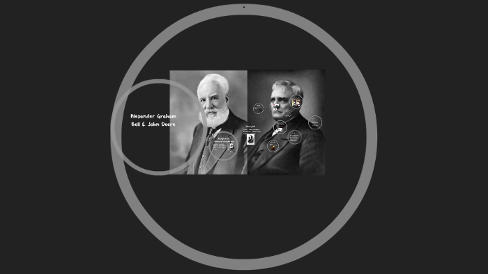 Alexander Graham Bell & John Deere by yifan chen