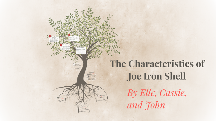 The Characteristics of Joe Iron Shell by Cassie Rizer on Prezi