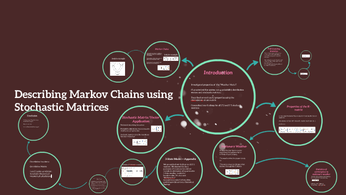 Describing Markov Chains as Stochastic Matrices by Ilya Yurchenko on Prezi