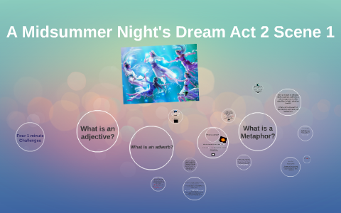A Midsummer Night's Dream Act 2 Scene 1 by Christine Bennett on Prezi