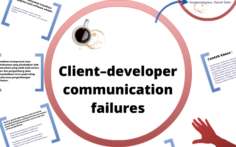 The Cause of Software Error ( Client–developer communication failures ...