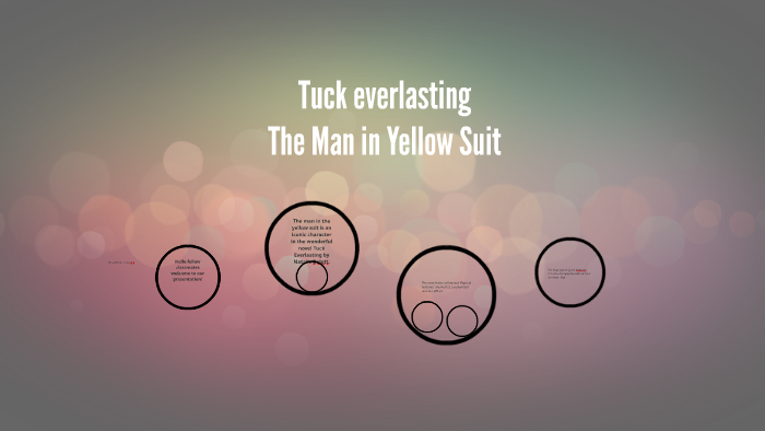 Tuck Everlastin The Man in The Yellow suit by alexis cruz on Prezi
