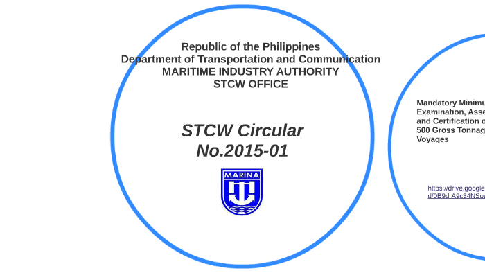 MARINA STCW CIRCULARS by mhike lambatin on Prezi