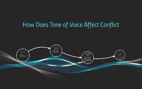 How Does Tone of Voice Affect Conflict by Kameron Donald on Prezi