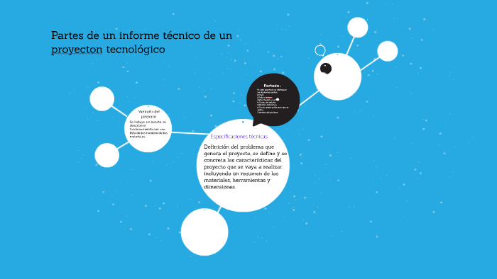 Partes de un informe técnico de un proyecton tecnológico by Herick ...