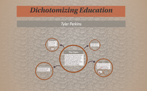 Dichotomizing Education by Tyler Perkins on Prezi