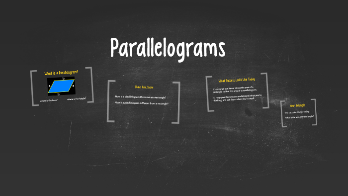 6.8 S1D1 Parallelograms by Julia Coffa on Prezi Next