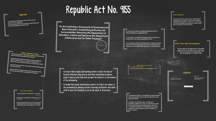 Republic Act No. 9155 by Richard Garcia on Prezi
