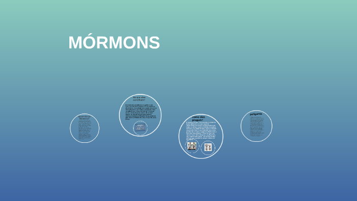 Quem são os Mórmons? by gabriela bueno on Prezi