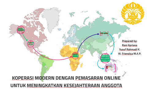 KOPERASI MODERN DENGAN PEMASARAN ONLINE UNTUK MENINGKATKAN K by W Map ...