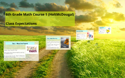 6th Grade Math Course 1 (Holt McDougal) by on Prezi