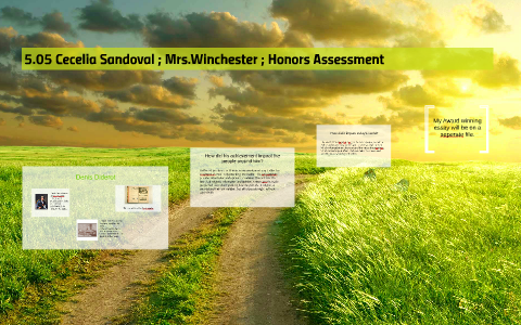 5.05 Cecelia Sandoval ; Mrs.Winchester ; Honors Assessment by Cecelia ...