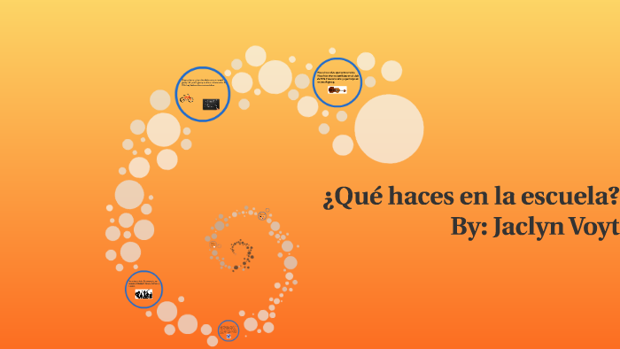 ¿Qué haces en la escuela? by Jaclyn Voyt on Prezi