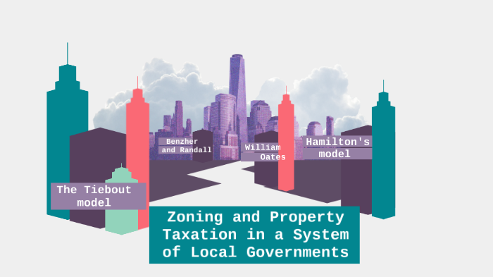 Zoning and property taxation in System of Local Governments by Thomas ...