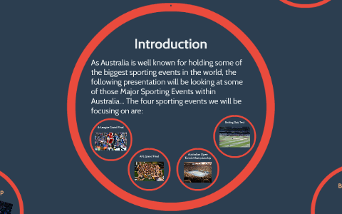 Major Sporting Events in Australia by Jake Gibbs on Prezi