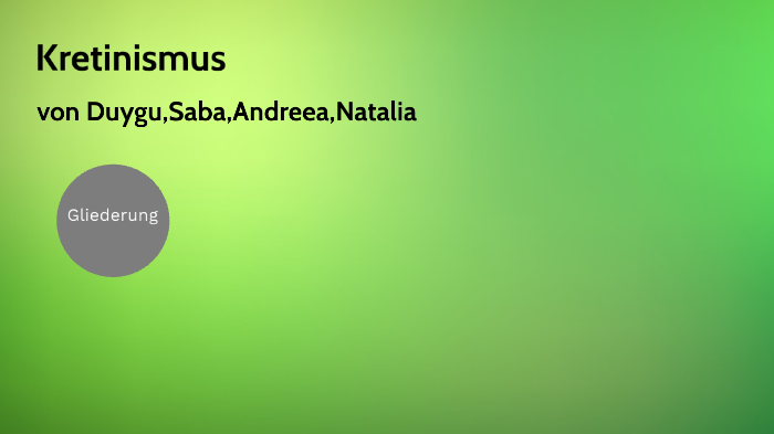 Biologie Kretinismus by Natalia Grabinska on Prezi