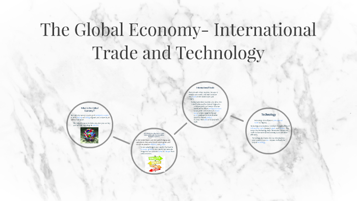 The Global Economy- International Trade and Technology by Heather ...