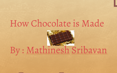 Chocolate Production - Flow Chart Assignment by Mathinesh Sribavan by ...