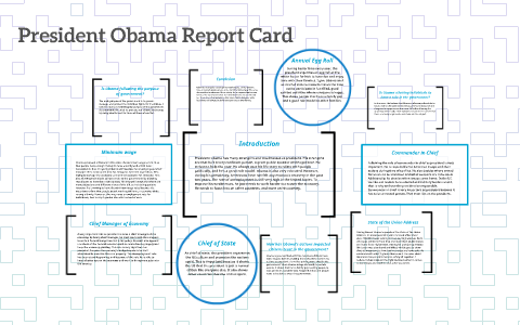 President Obama Report Card by Amber Cretsinger on Prezi
