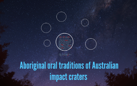 Aboriginal oral traditions of Australian impact craters by lorena ...