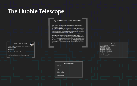The Hubble Telescope by Tameme Othman on Prezi
