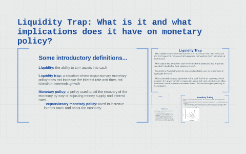 Liquidity Trap: What it is and the implications on monetary policy by ...